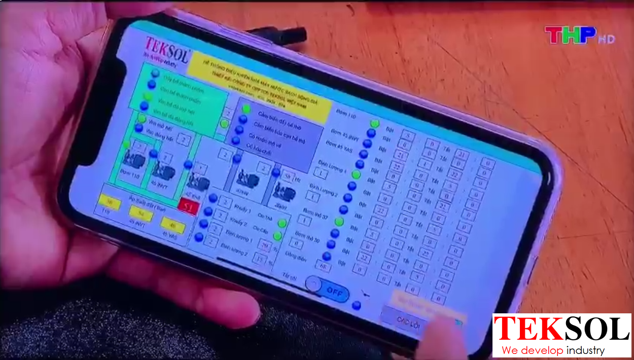 TEKSOL LÊN SÓNG TRUYỀN HÌNH HẢI PHÒNG THP